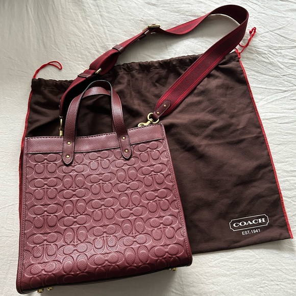 Coach | Bags | Coach Restored Field Tote In Signature Leather | Poshmark